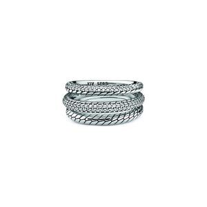 Pandora | Jewelry | Pandora Signature Silver Cz Snake Chain Pattern ...